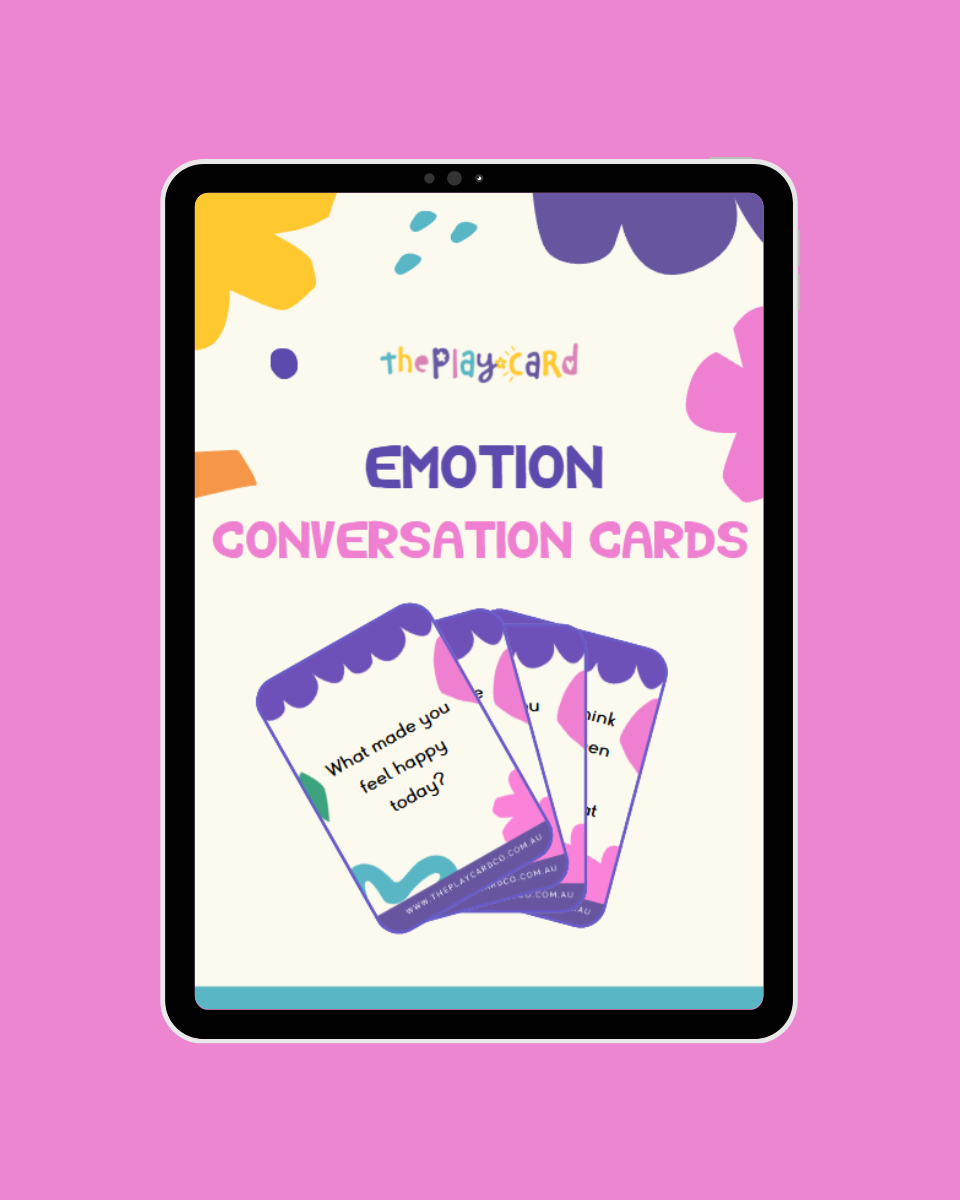 Digital Conversation for Kids | Emotion – The Play Card Co