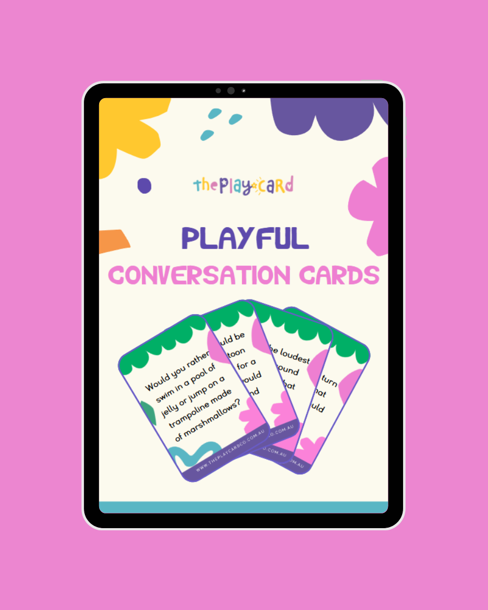 Conversation Cards | 144 Themed Prompts | Digital Download – The Play ...
