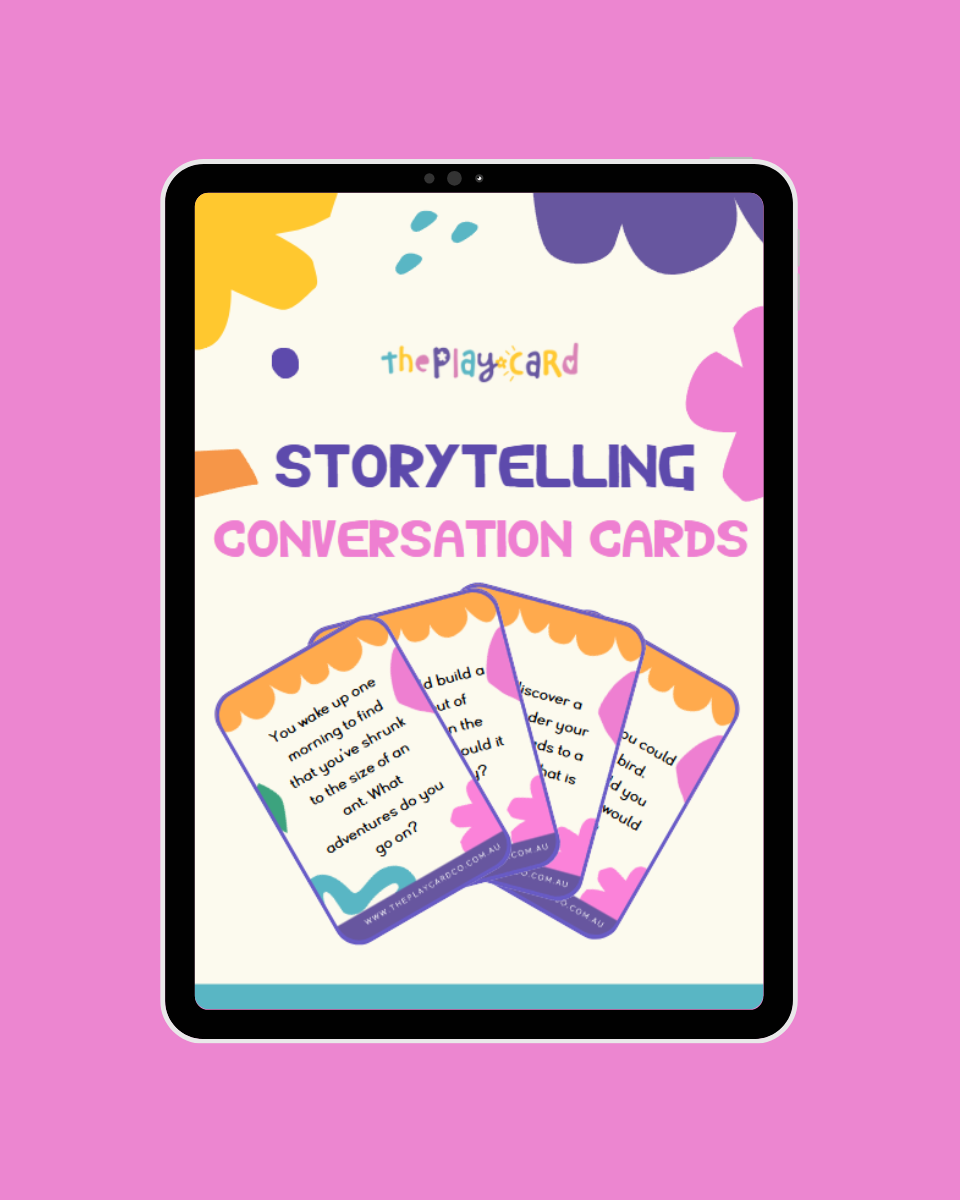 Conversation Cards | 144 Themed Prompts | Digital Download – The Play ...